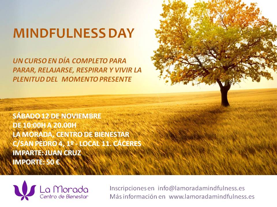 MINDFULNESS DAY - La Morada Mindfulness